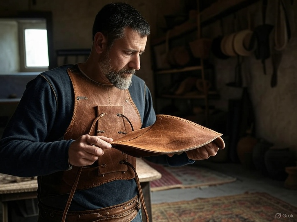 The Ancient Art of Leatherworking