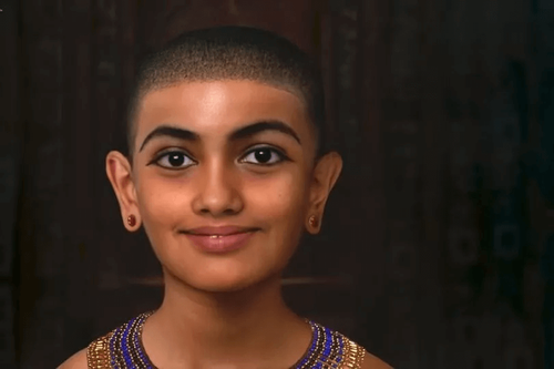 The babyface reconstruction of Tutankhamun as a modern man "moves ...