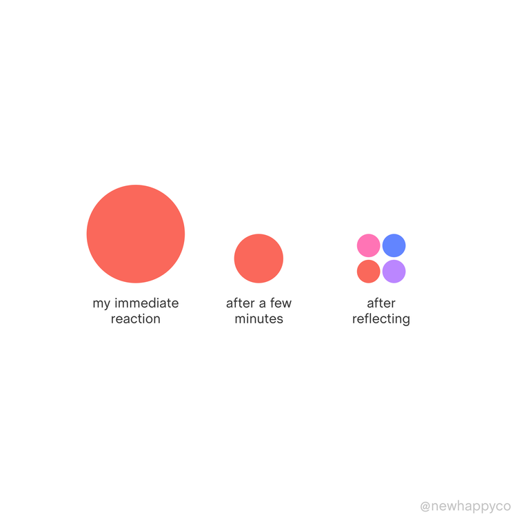 How to stop overreacting — The New Happy
