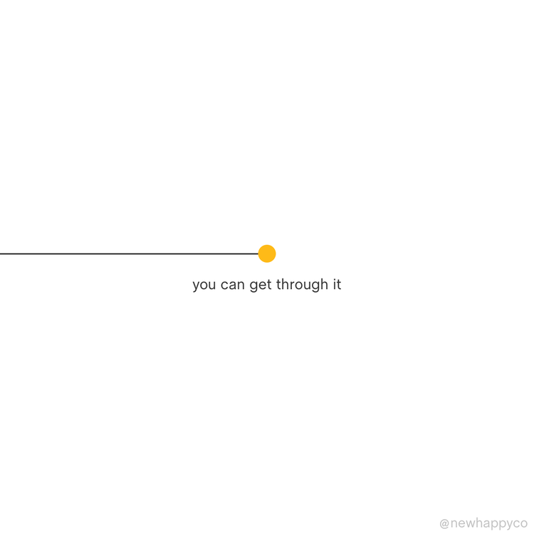 Help someone through it — The New Happy