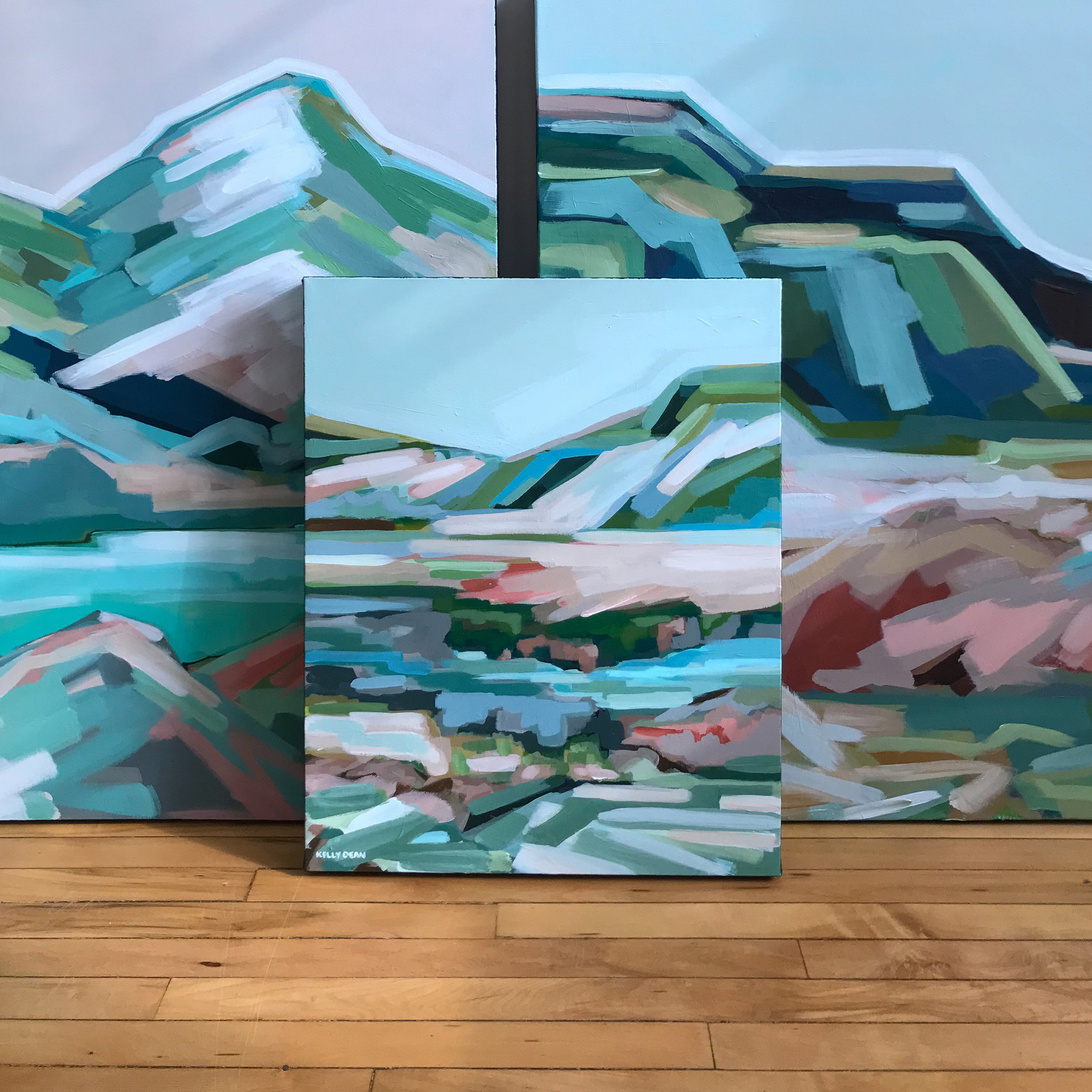 Kelly Dean Art | Abstract floral and landscape painter