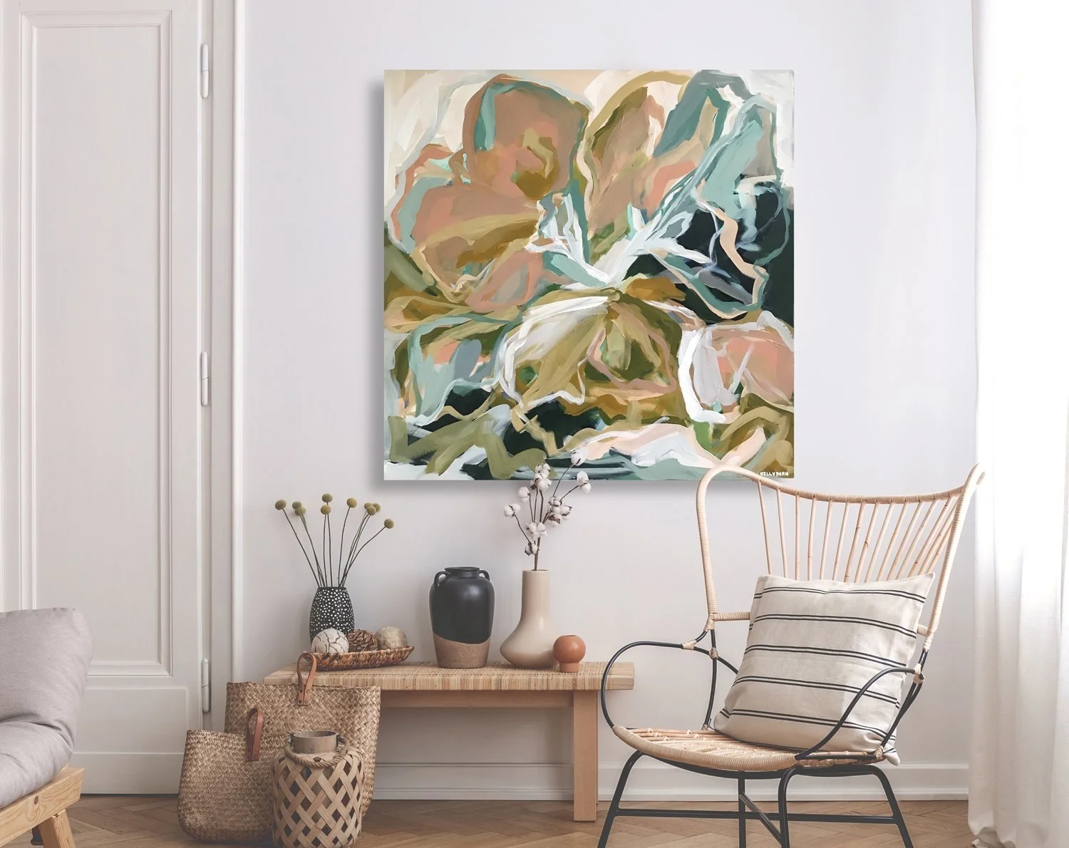 Kelly Dean Art | Abstract floral and landscape painter