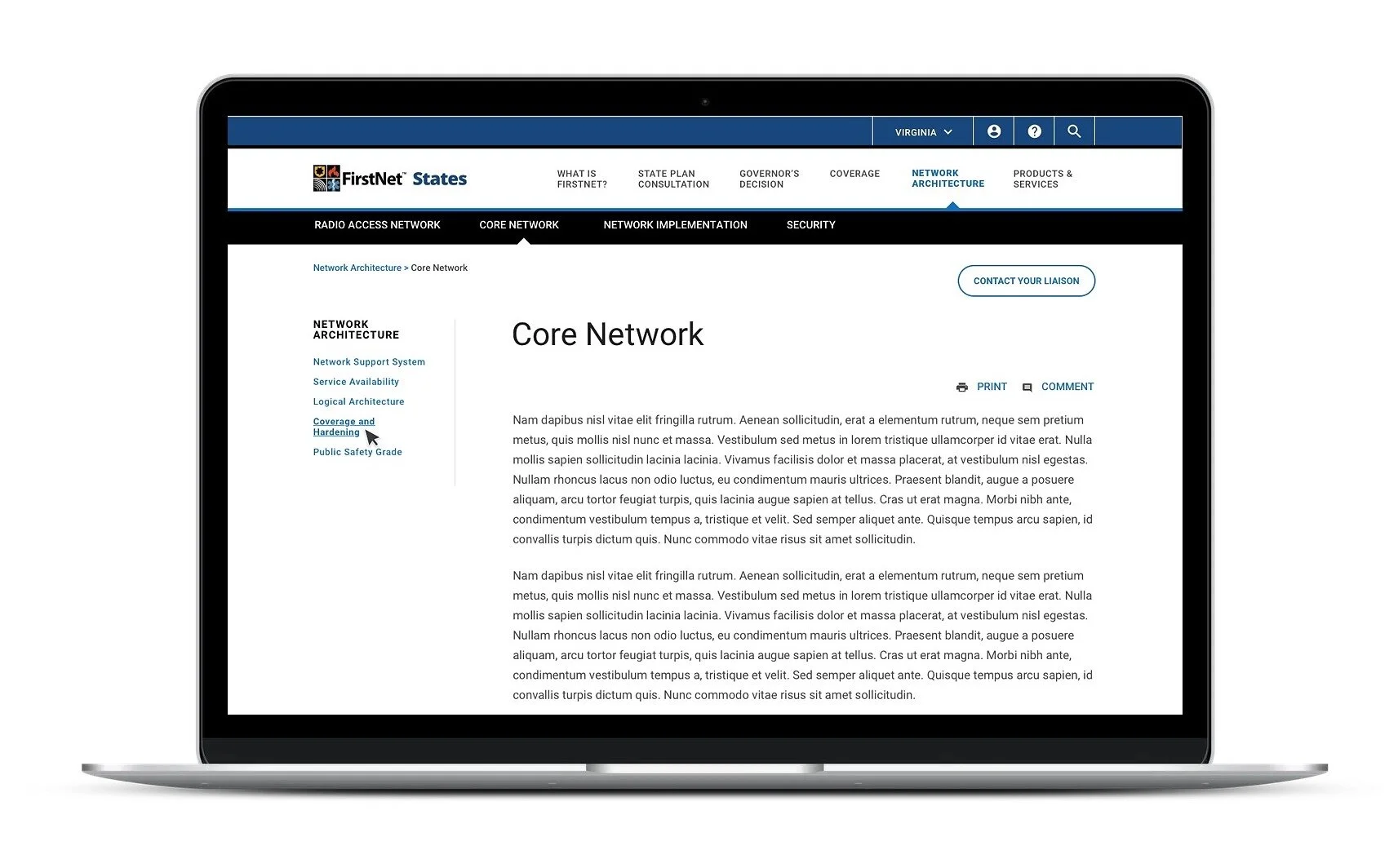 FirstNet State Plan — AG