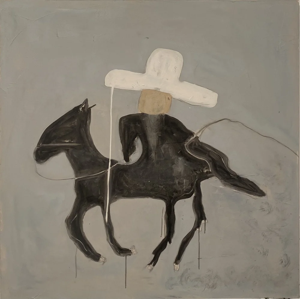 Abstract Cowboy Paintings — Deirdre Imus