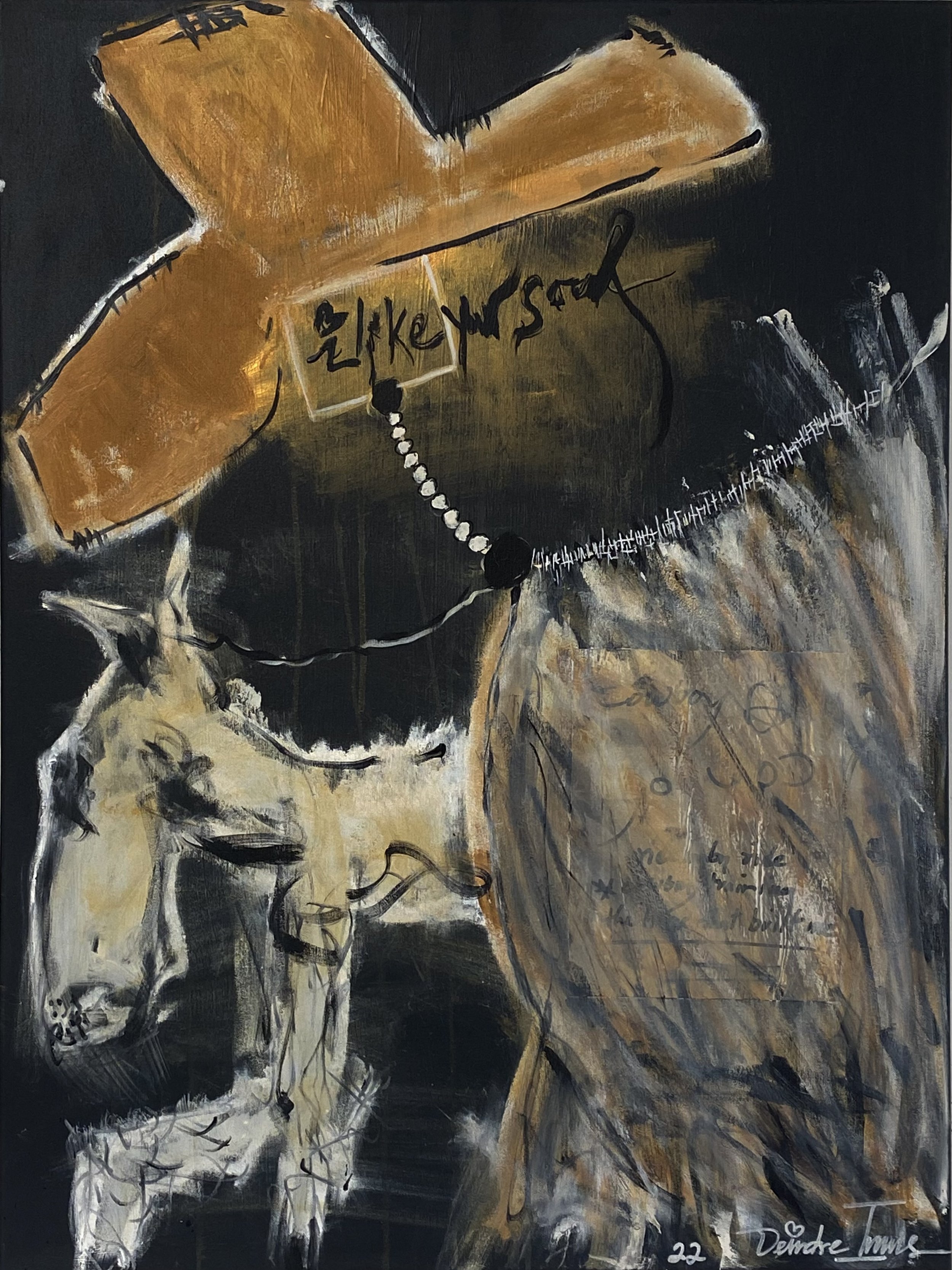 Abstract Cowboy Paintings — Deirdre Imus