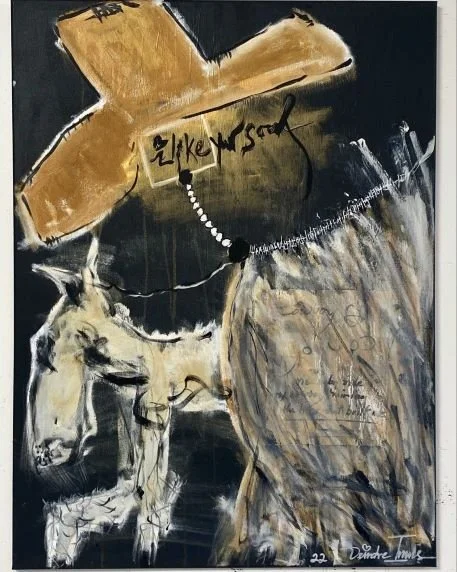 Abstract Cowboy Paintings — Deirdre Imus