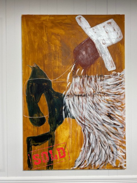 Abstract Cowboy Paintings — Deirdre Imus