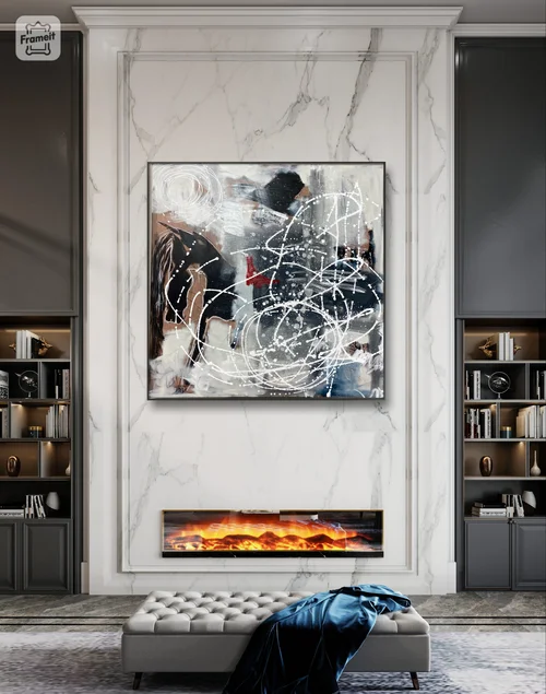 Abstract Cowboy Paintings — Deirdre Imus