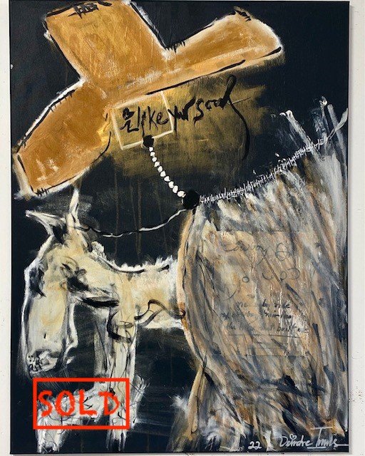 Abstract Cowboy Paintings — Deirdre Imus