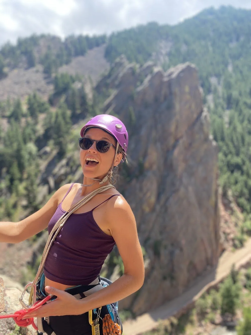 The Bomb, Eldorado Canyon State Park — Smile Mountain Guides