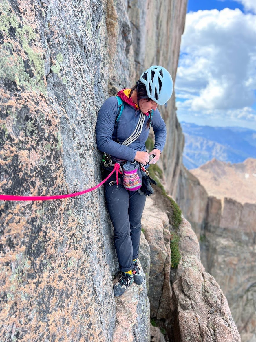 Climb The Diamond's The Casual Route On Longs Peak — Smile Mountain Guides