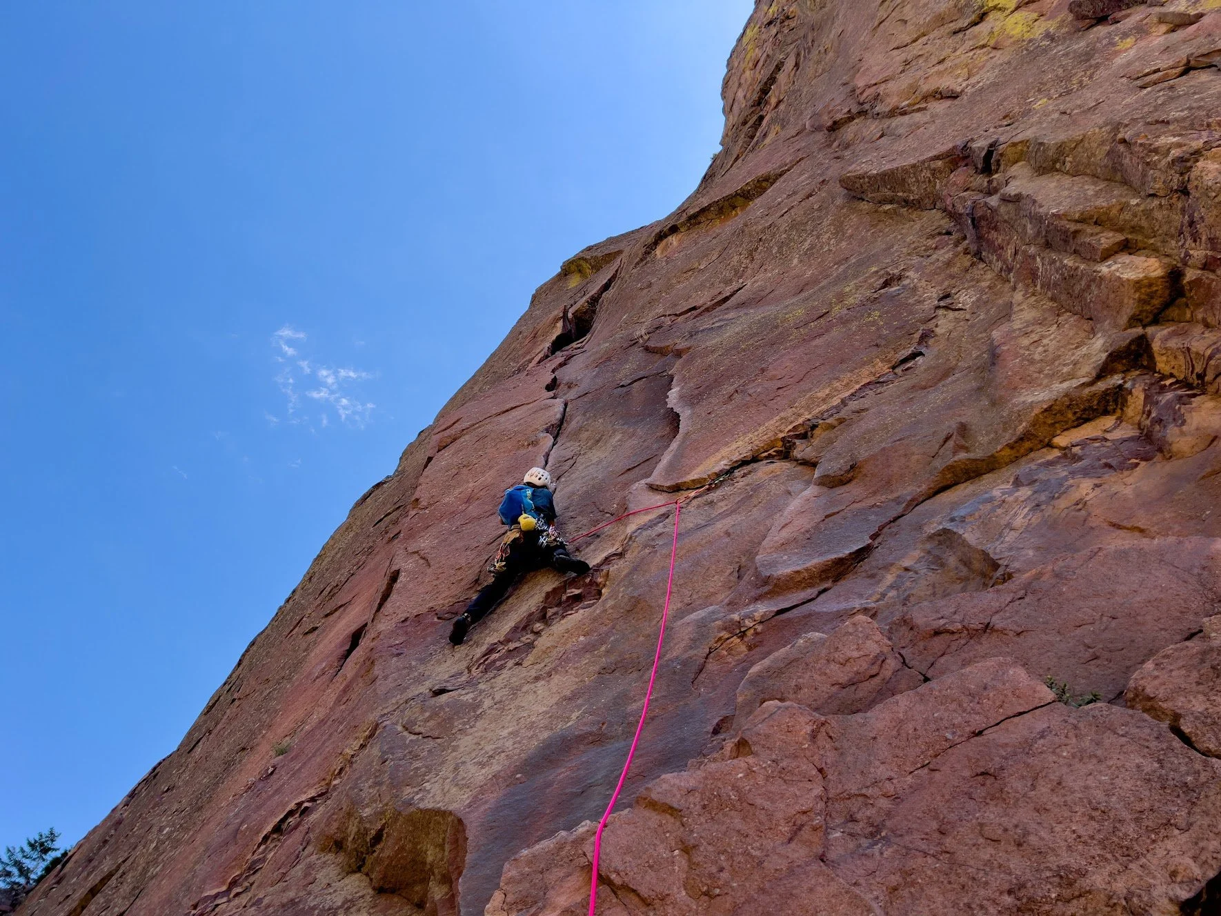 The Bastille Crack, Eldorado Canyon State Park — Smile Mountain Guides