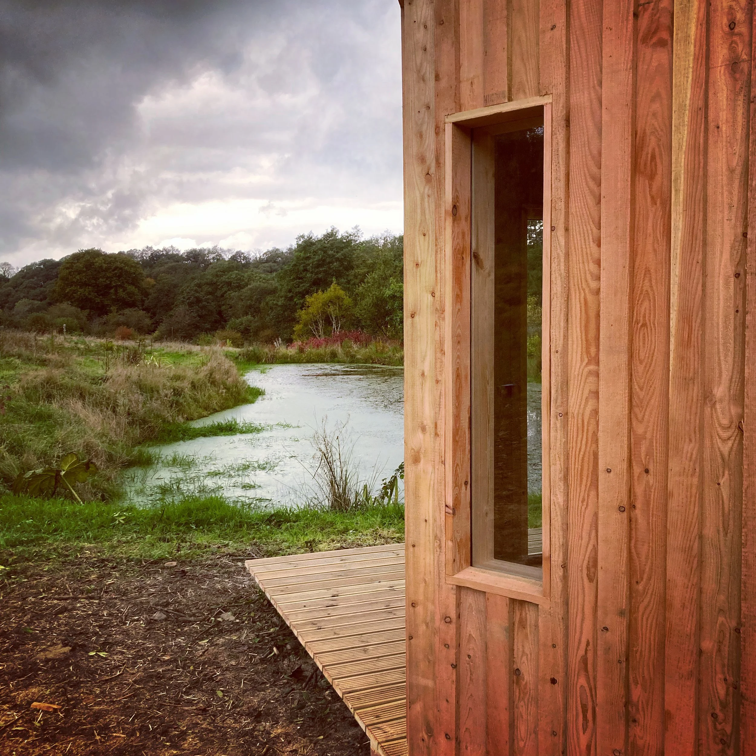 Hexagon Bird Hide & Folly, Ceredigion — Pods of Wales