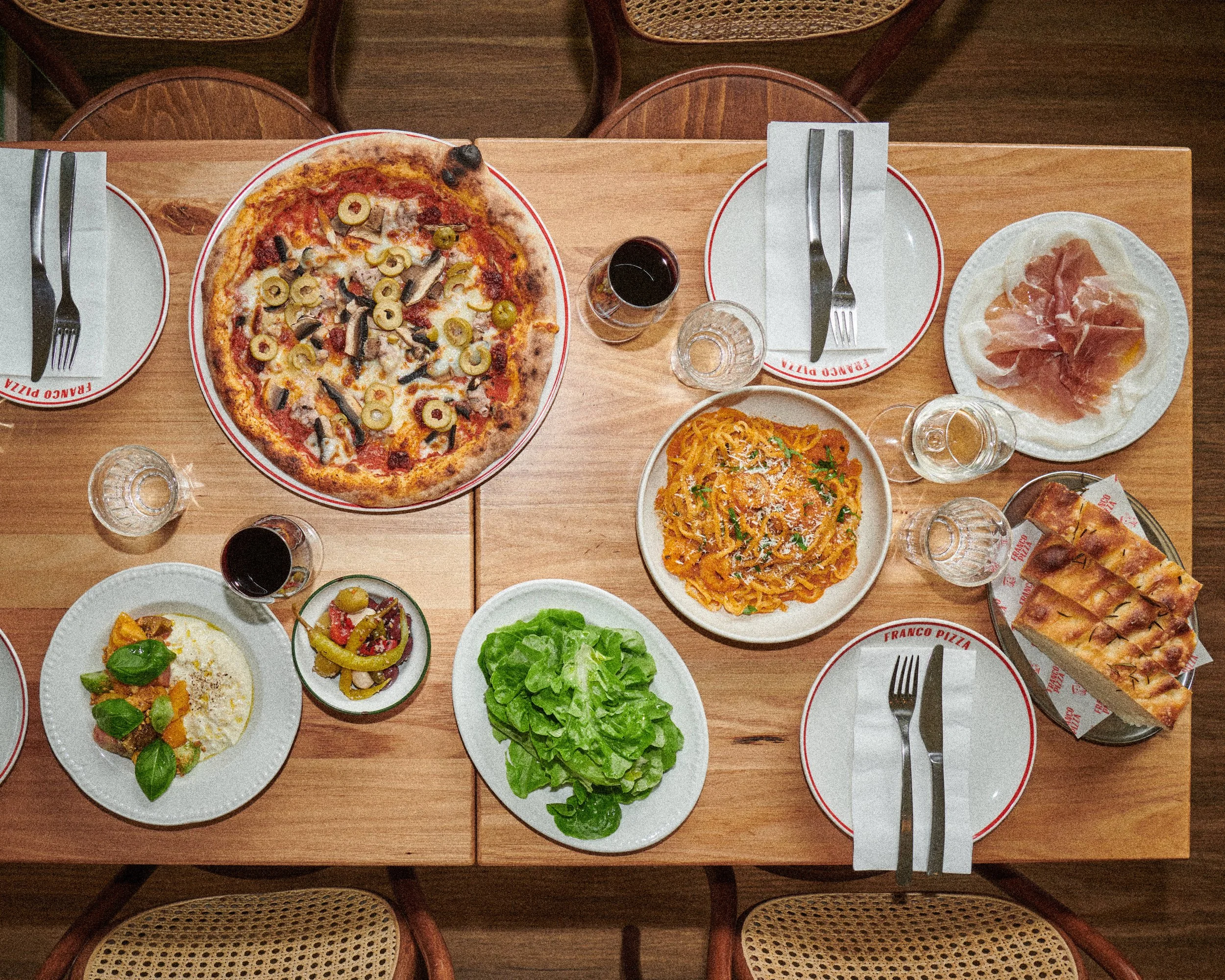 Franco Pizza — MENU