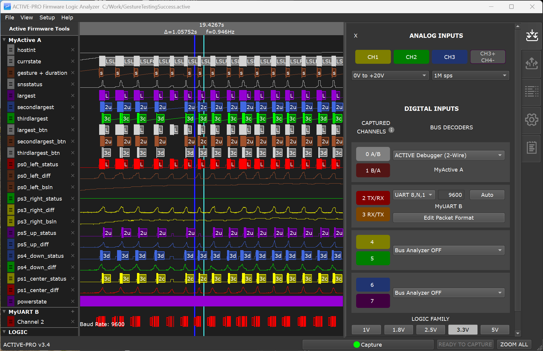 Active Pro Firmware Logic Analyzer Gallery — Active Firmware Tools
