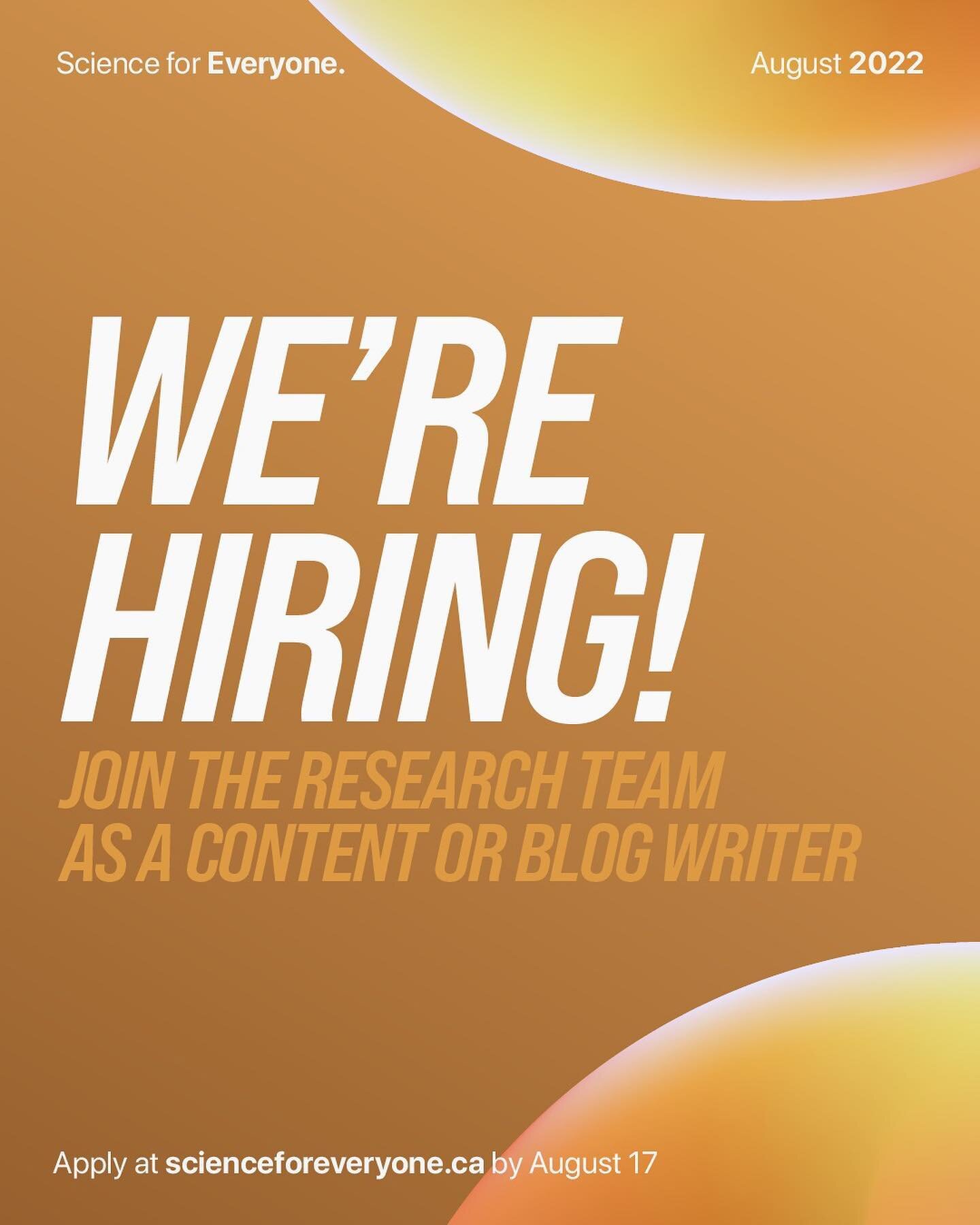 Science for Everyone