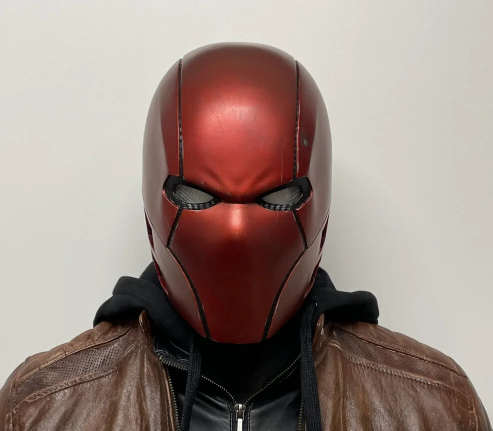 Red Hood Helmet