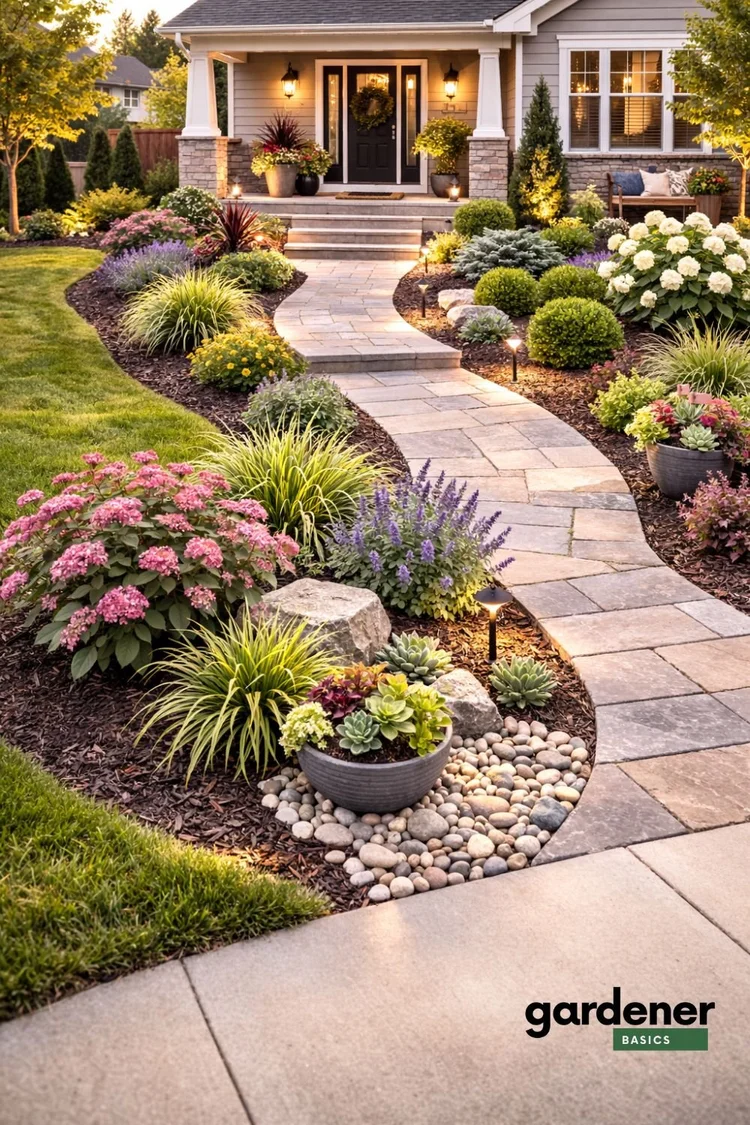 No-Grass Small Front Yard Ideas (What to Do Instead of Lawn)
