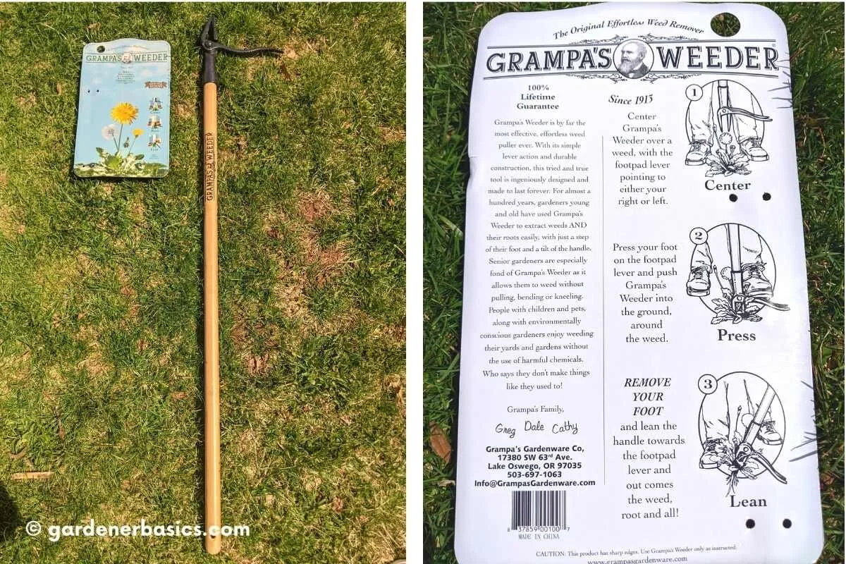 Grampa's Weeder Review: Say Goodbye to Back-Breaking Weeding