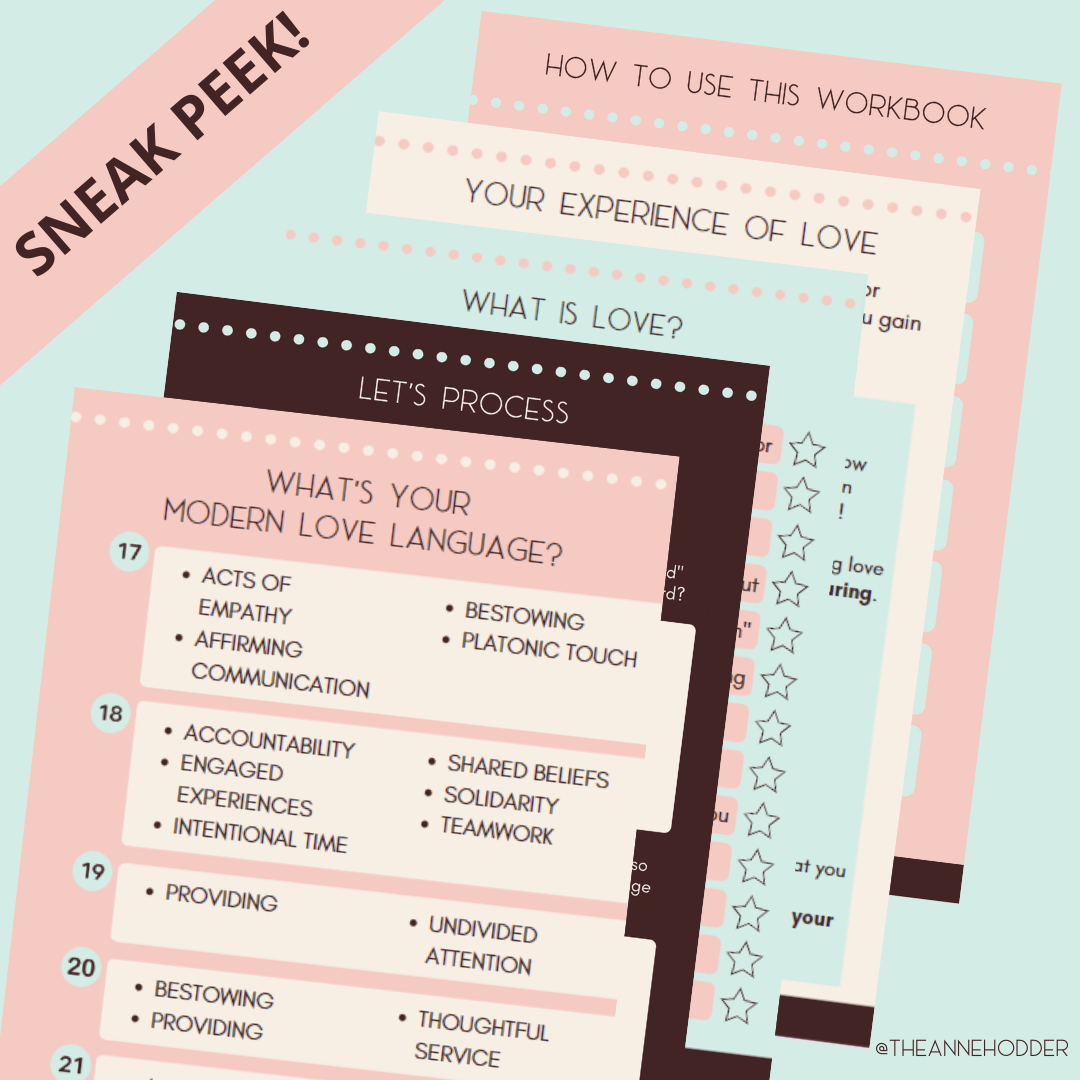 Modern Love Language Workbook — Languages for Modern Love
