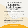 All Relationships Have An Emotional Bank Account — Motivating Minds
