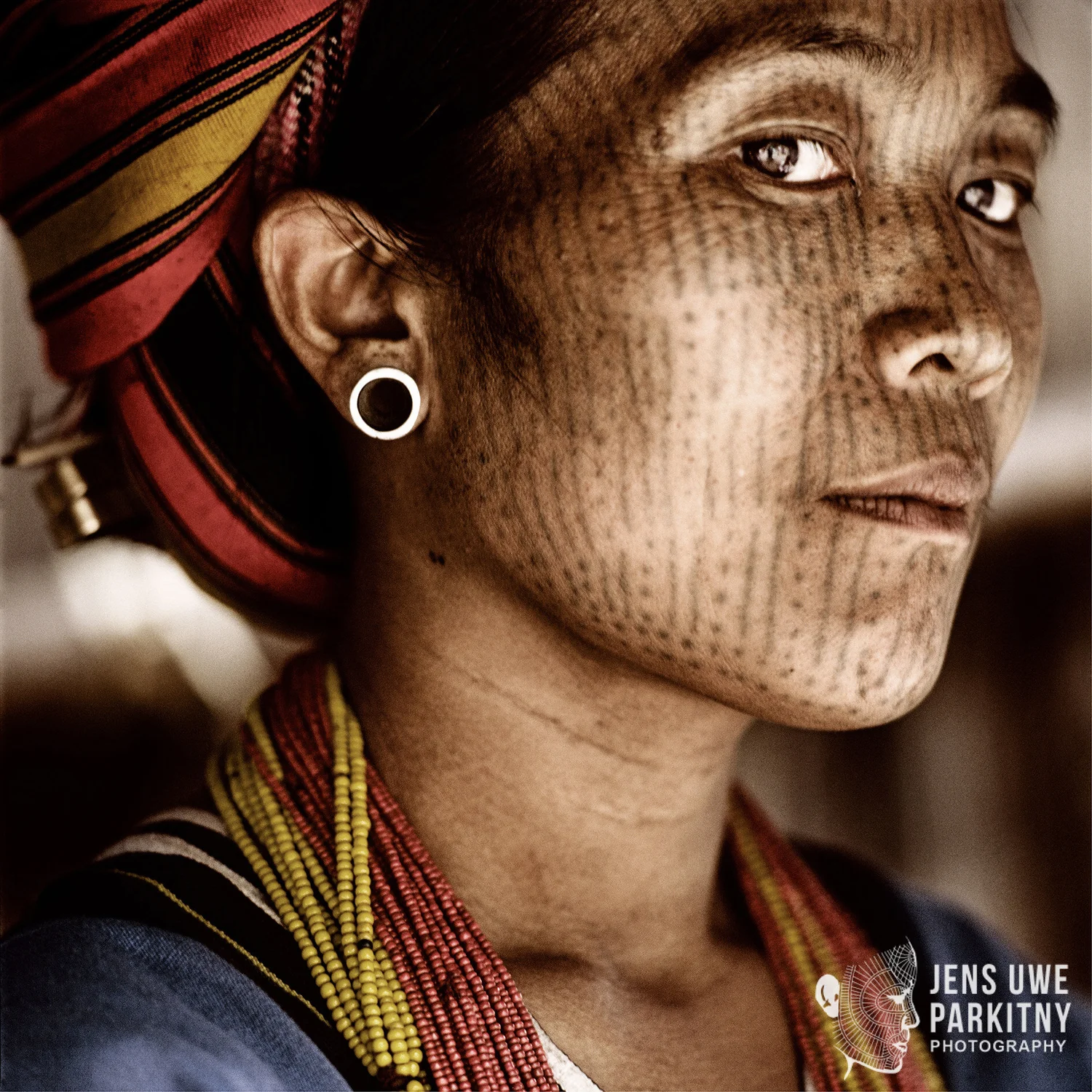 Chin Women Portraits — Jens Uwe Parkitny - Burma's Tattooed Chin Women