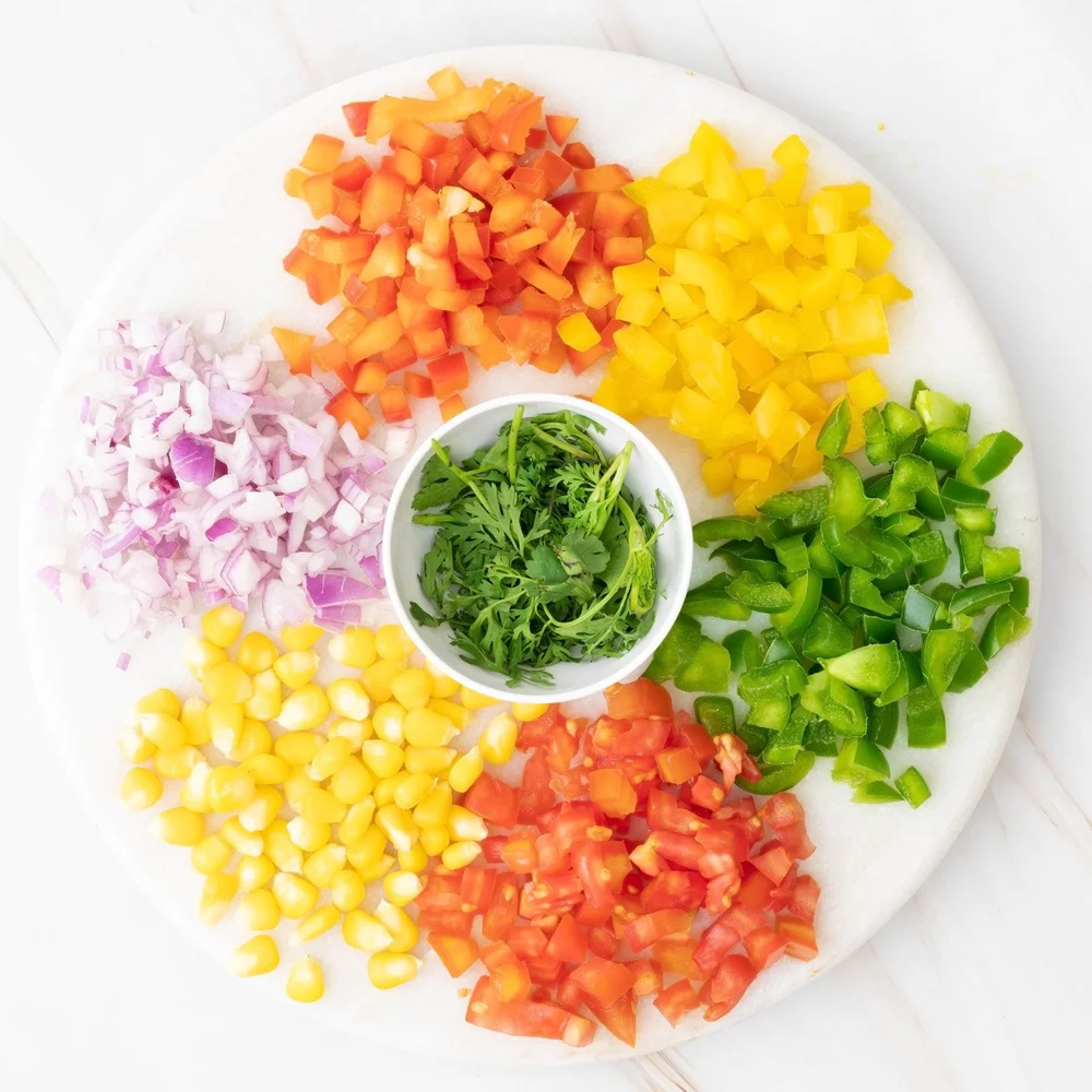 Mexican Fiesta Rice Salad/ Mexican Fiesta Rice — Bites & Bokeh