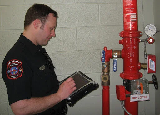 Fire Marshal Inspection Checklist — First-Line Fire Extinguisher