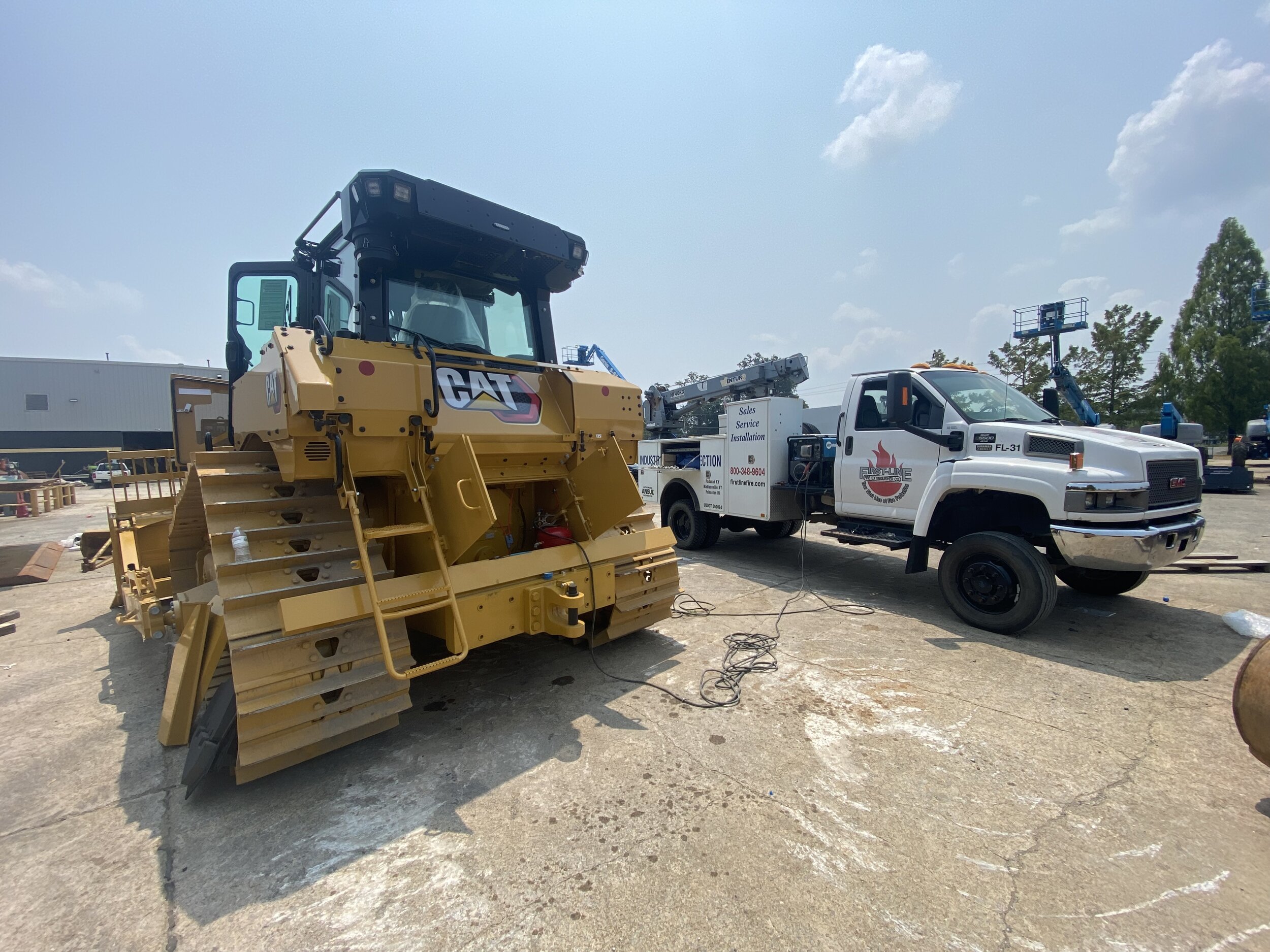 Vehicle and Construction Site Fire Suppression | First-Line Fire ...