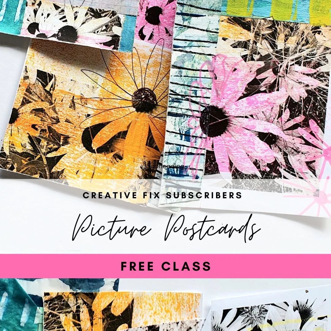 Your photos make great collage fodder too! — Rebecca Chapman Art