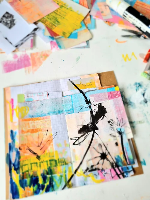 Your photos make great collage fodder too! — Rebecca Chapman Art