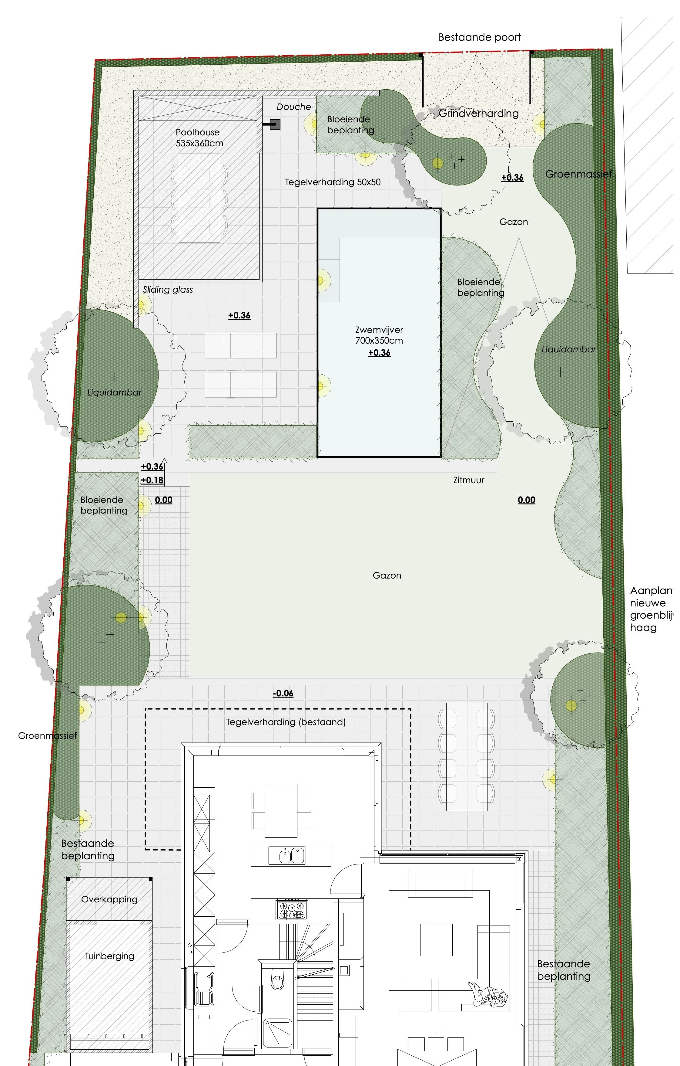 #342 - Moderne zwemtuin te Sint-Eloois-Winkel — Sébastien Decock ...