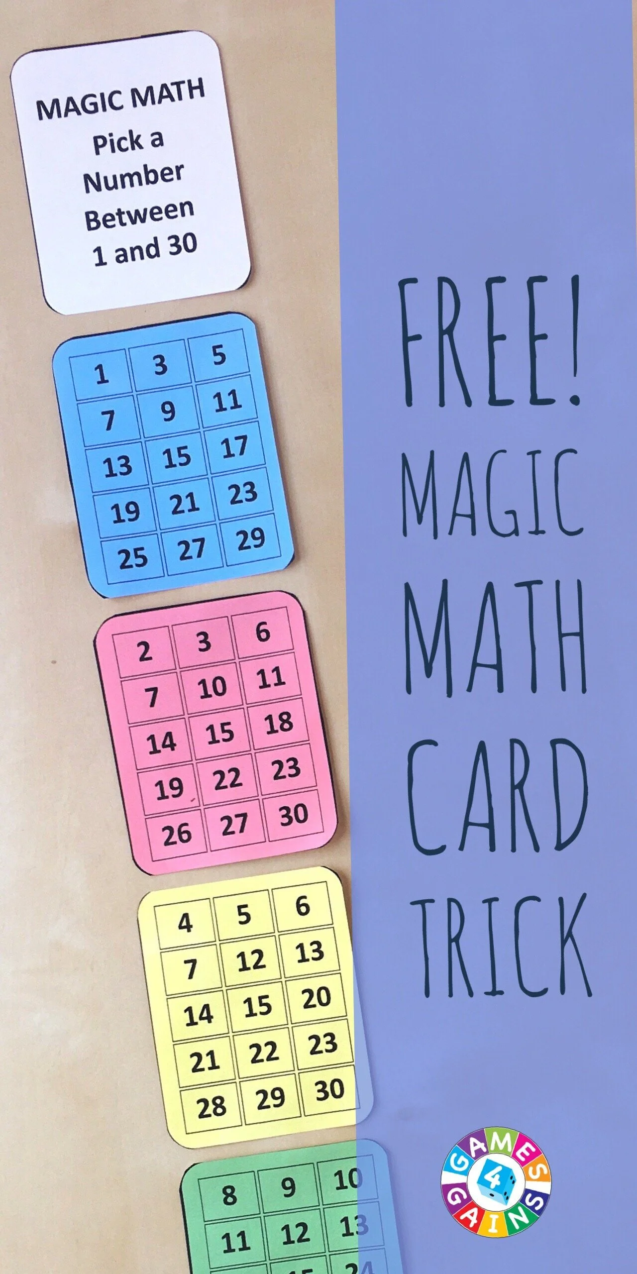 Math Magic Trick Games 4 Gains