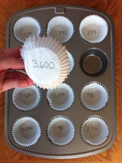 Muffin Tin Math Game — Games 4 Gains