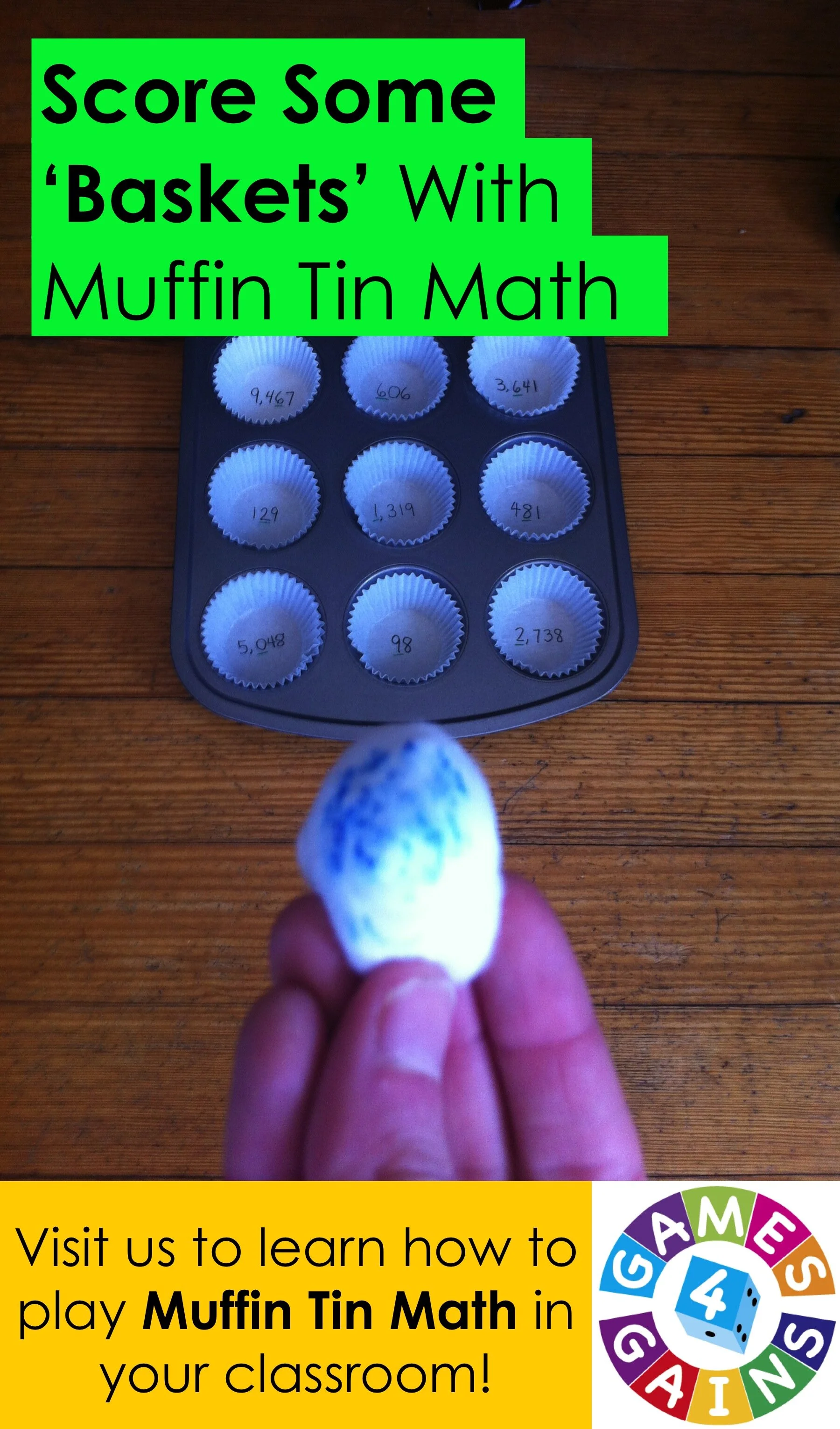 Muffin Tin Math Game — Games 4 Gains