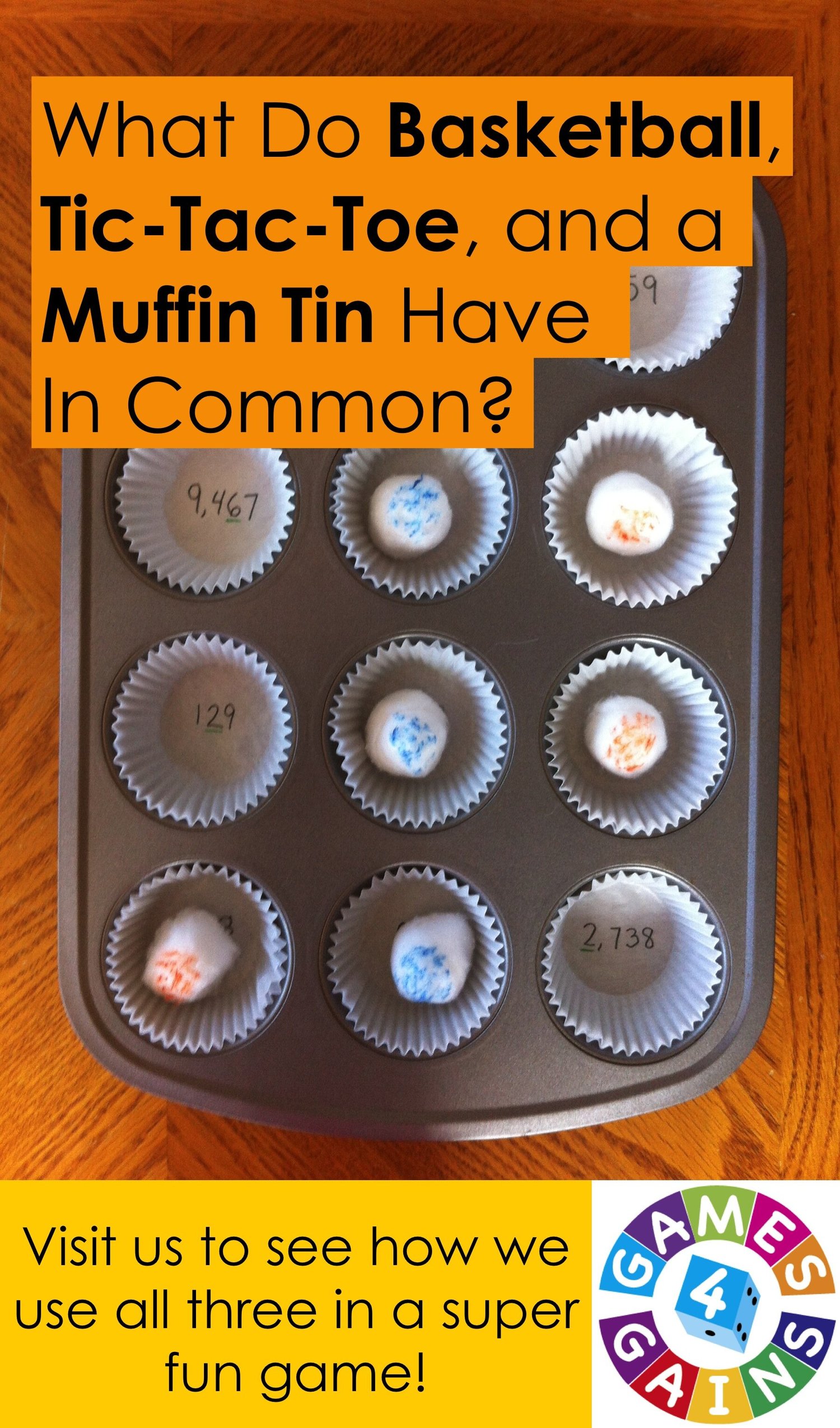 Muffin Tin Math Game — Games 4 Gains