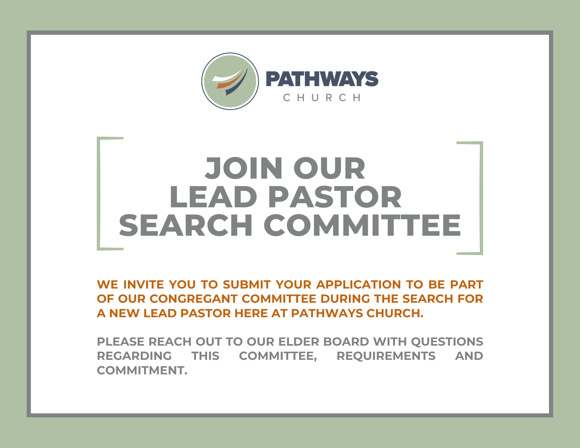 Updates — Pathways Church