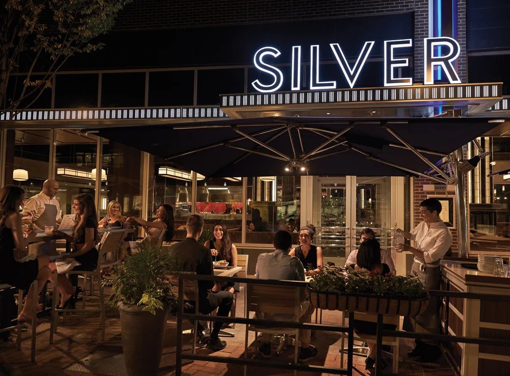 Silver New American Brasserie - Contact Us