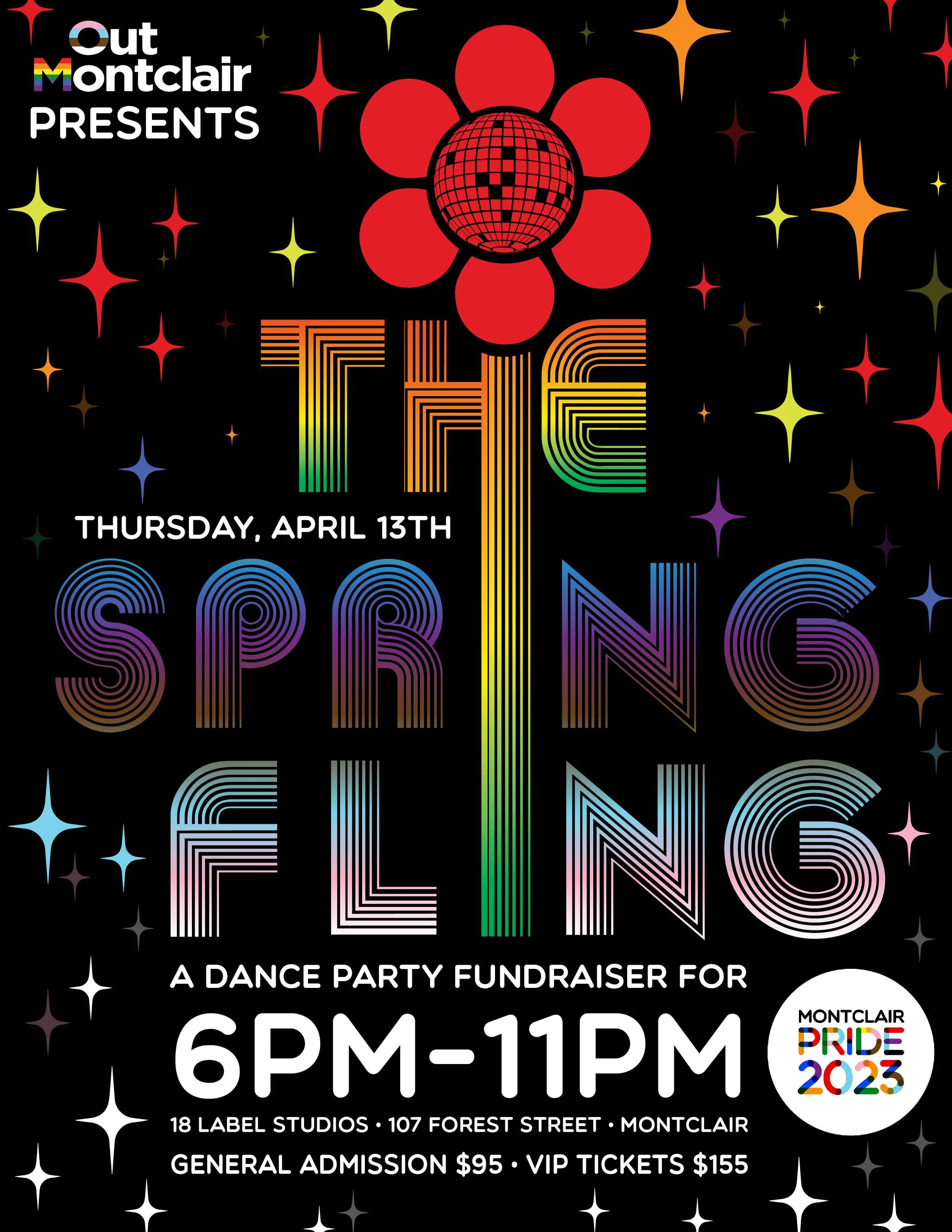 Spring Fling Dance Flyer