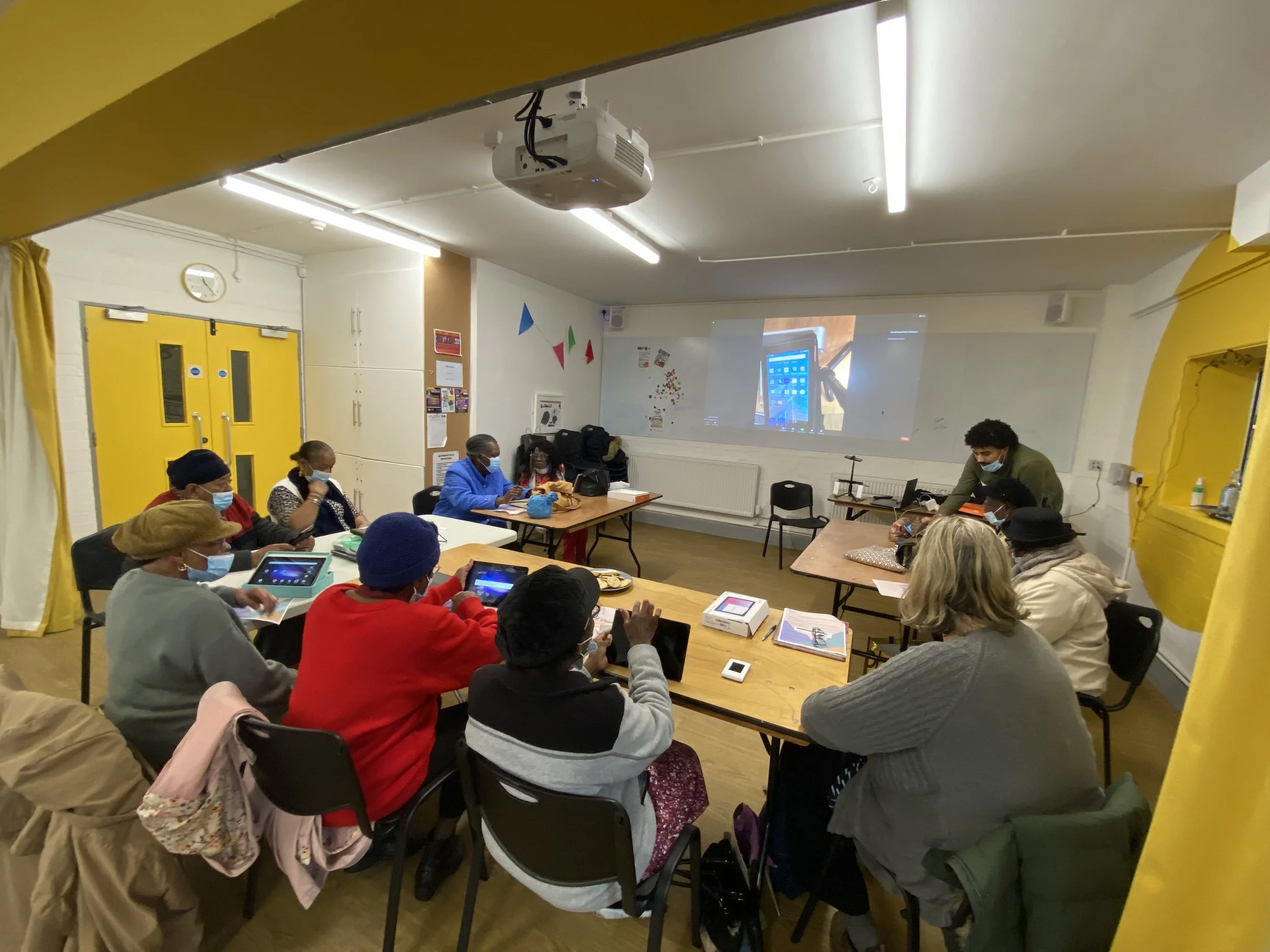 Our first Wellbeing & digital inclusion workshop — St Pauls Carnival