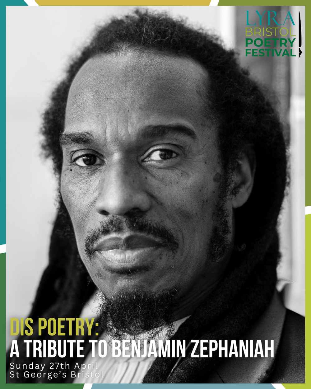 Dis Poetry: A Tribute to Benjamin Zephaniah — St Pauls Carnival
