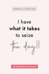 51 Powerful Morning Affirmations for Positive Thinking — Miss Tea Positive