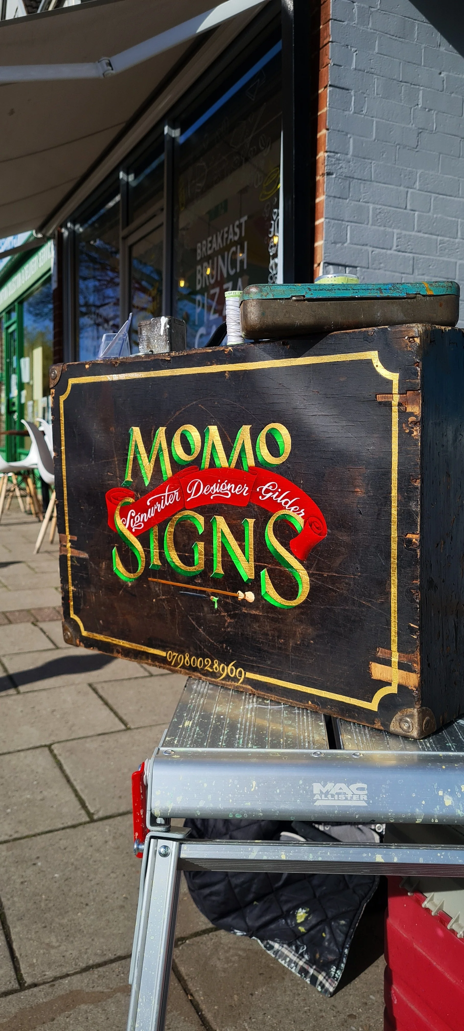 Momo Signs North Wales Traditional Hand Painted Signwriting Gold Leaf ...