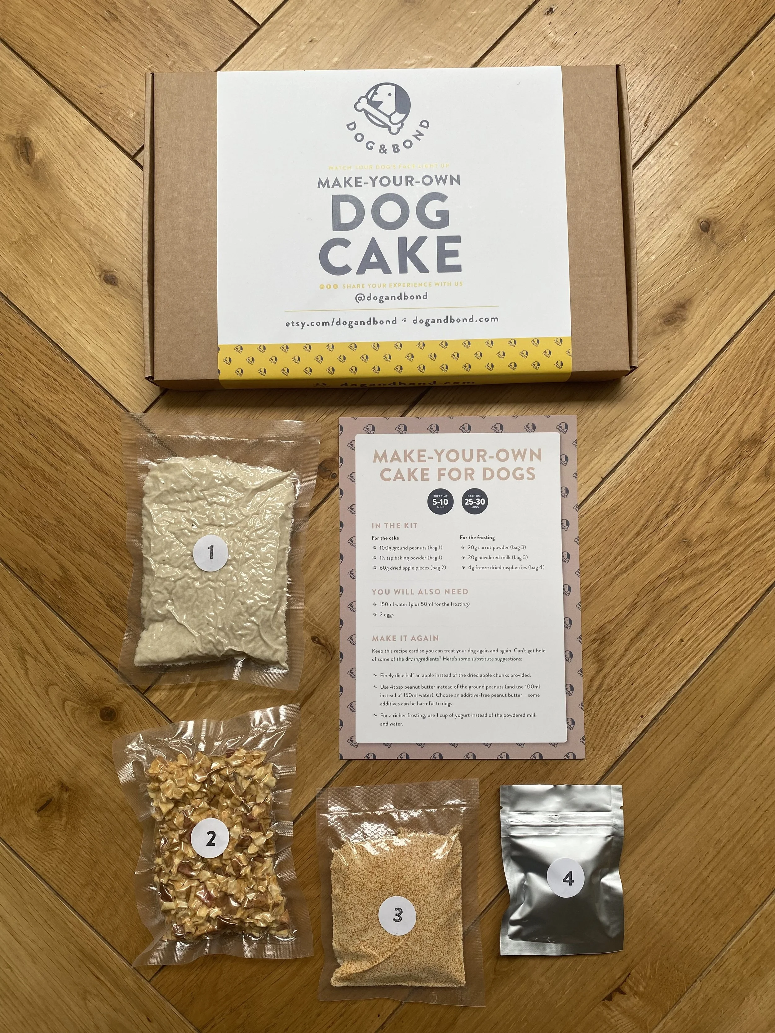 Dog Cake Mix — Dog & Bond