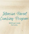 Español Parent Coaching Speech Therapy Info