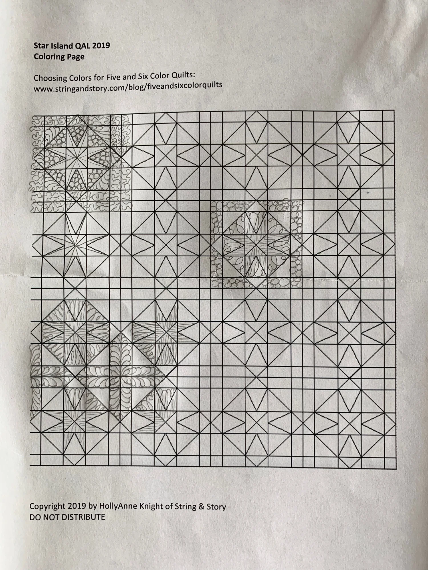 How to Make a Quilting Plan — String & Story
