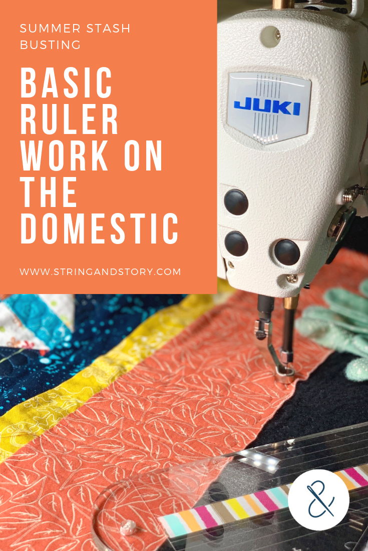 Basic Ruler Work on the Domestic Machine — String & Story