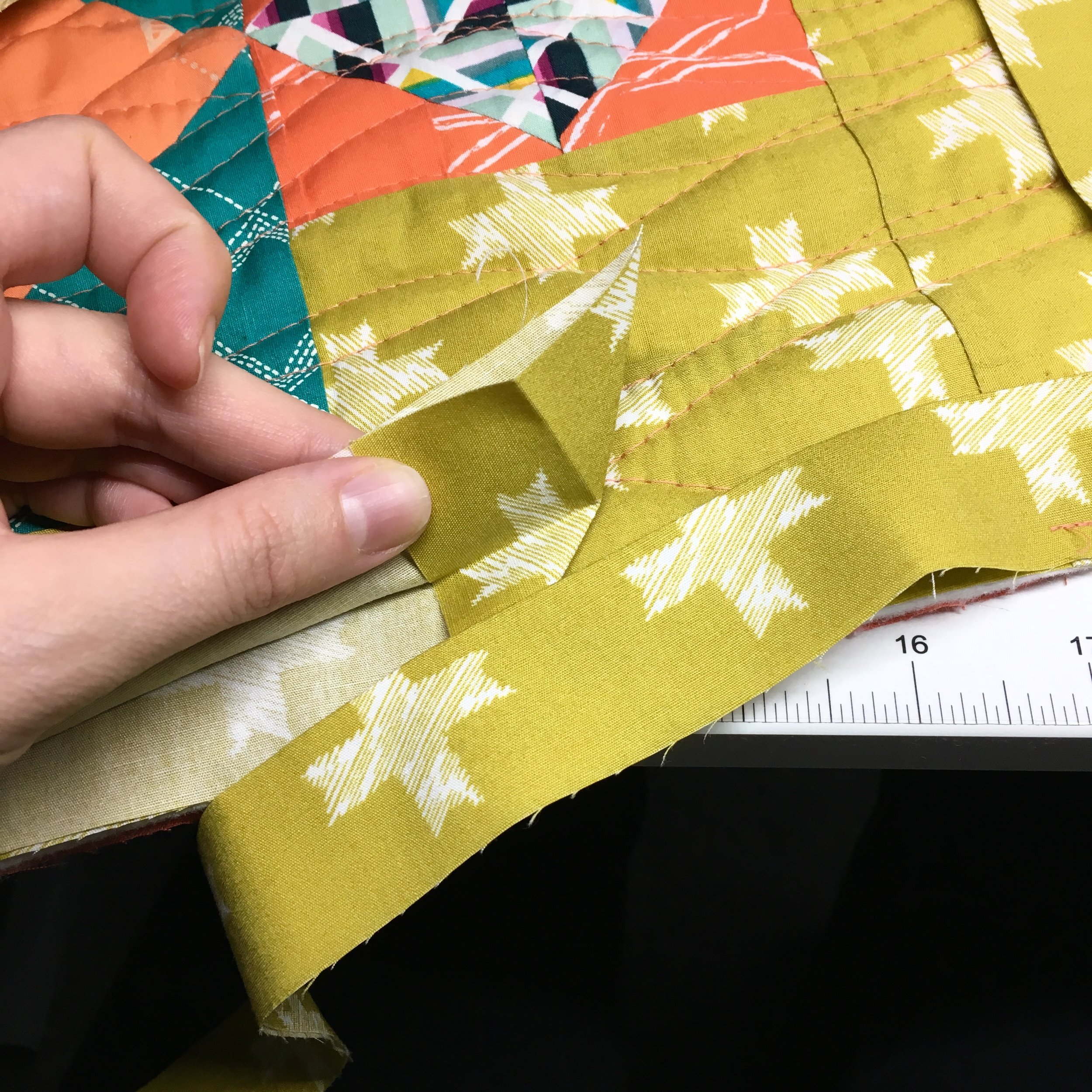Quilting Basics: How to do Machine Quilt Binding — String & Story