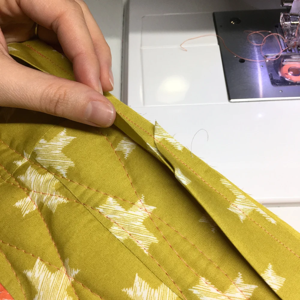 Quilting Basics: How to do Machine Quilt Binding — String & Story