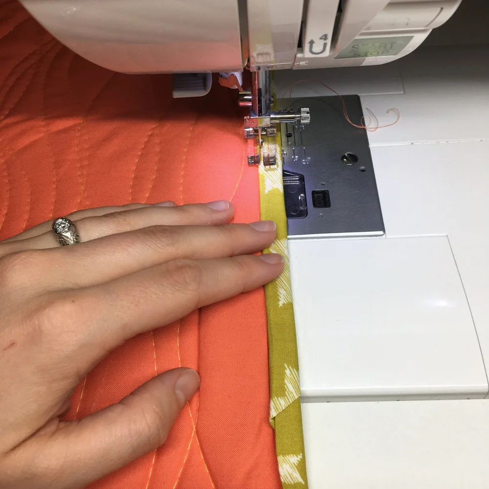 Quilting Basics: How to do Machine Quilt Binding — String & Story